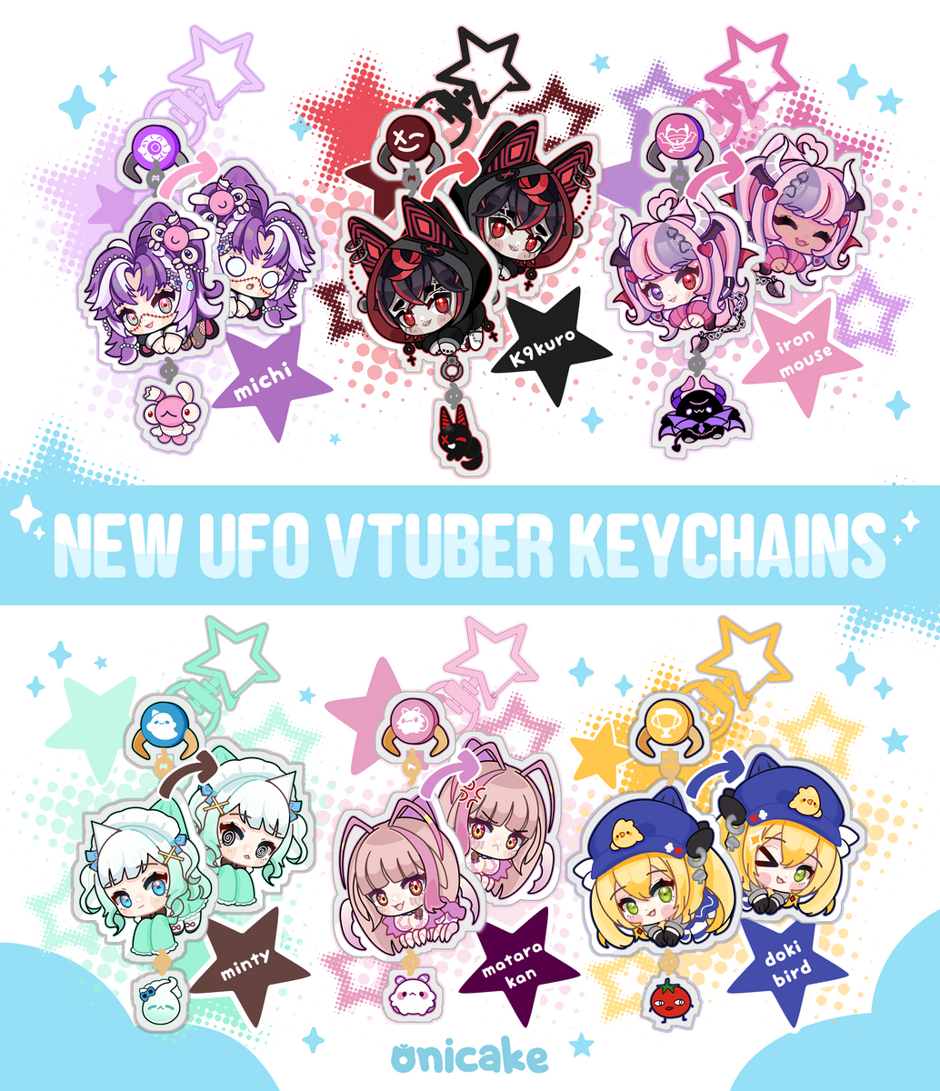 VTuber + Mascot Keychain – Onicake