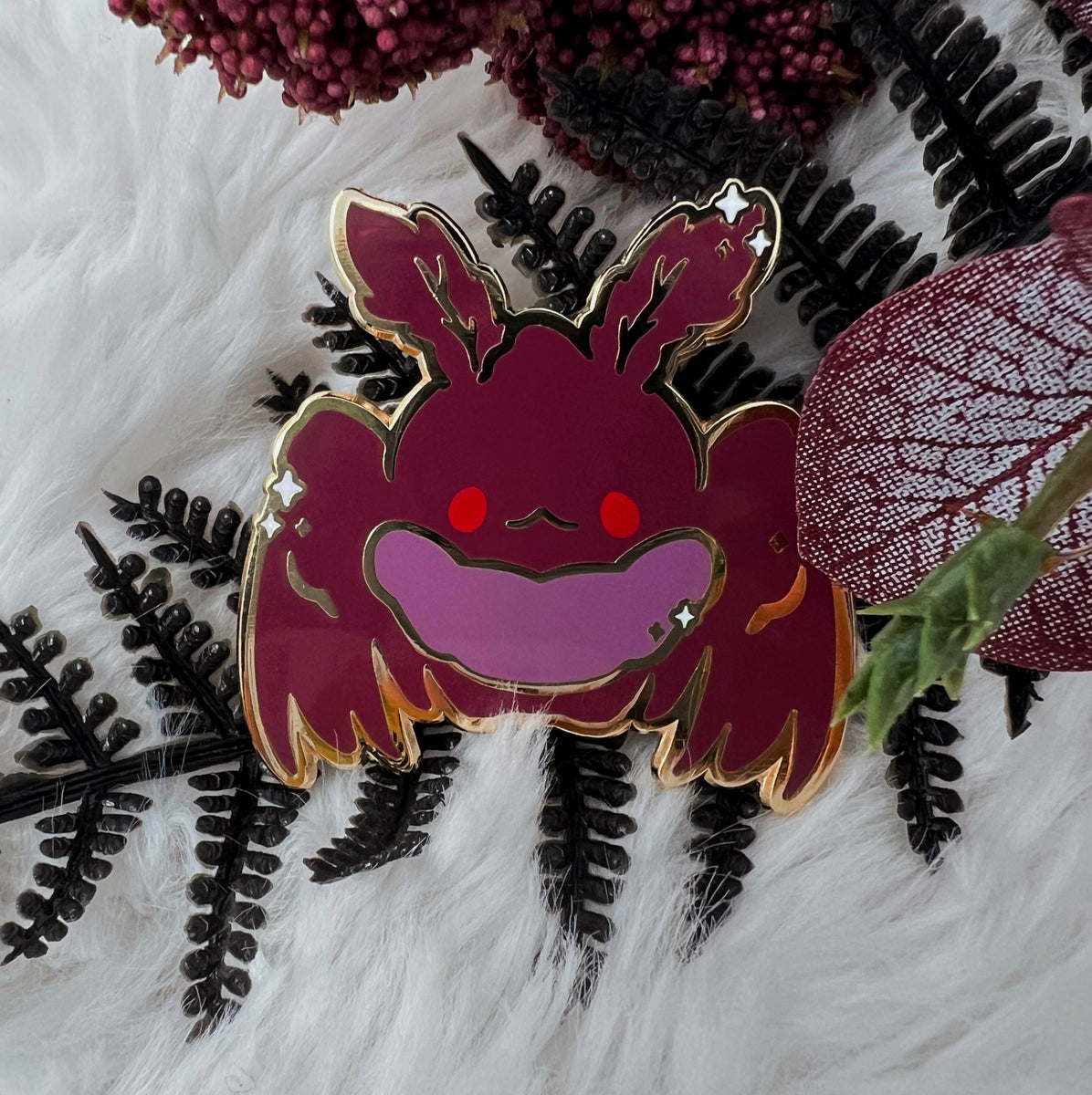 Classic Mothman Enamel Pin – Onicake